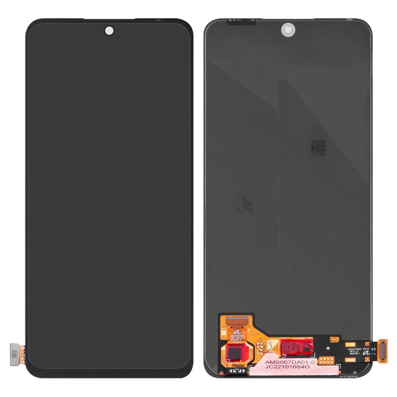 LCD compatible with Xiaomi Poco X5 5G, Redmi Note 12 4G, Redmi Note 12 5G, (black, without frame ...